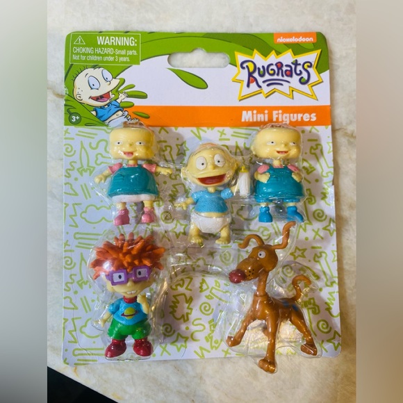 retro nick | Toys | New Sealed Rugrats Mini Figures Great Stocking ...